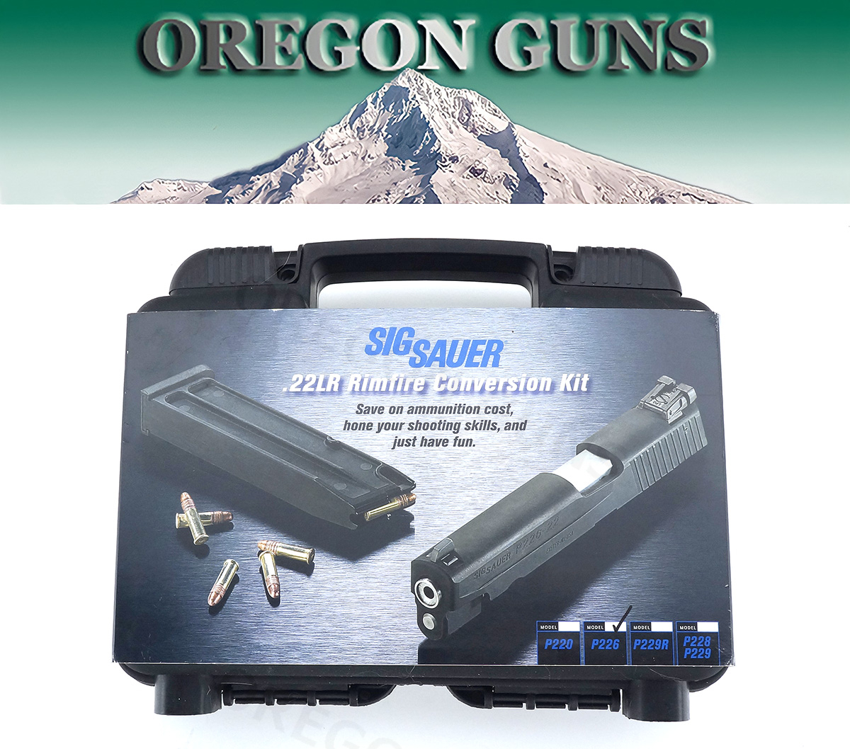 SIG Sauer P226-22 RIMFIRE TARGET CONVERSION KIT CONVERTS THE P226 ...