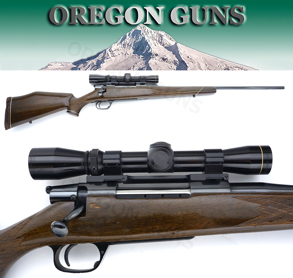 VOERE SHIKAR BOLT ACTION RIFLE 7MM REM MAG LEUPOLD SCOPE C&R OK SN ...