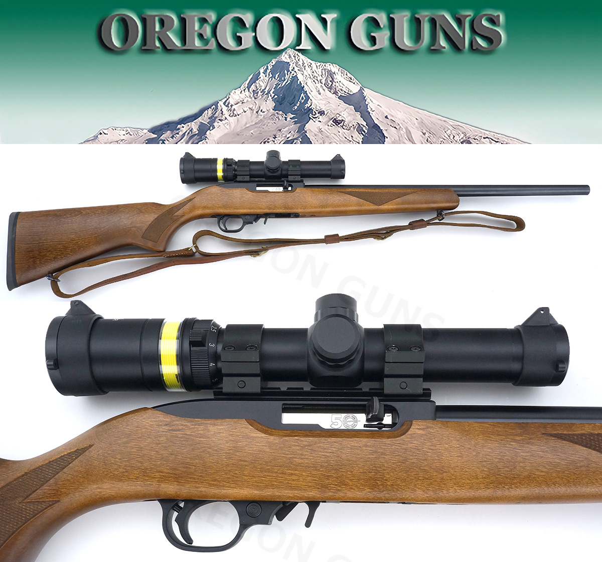 Ruger MODEL 10/22 LVT LIGHT VARMINT TARGET HAWKEYE .22 LR RIFLE WITH ...