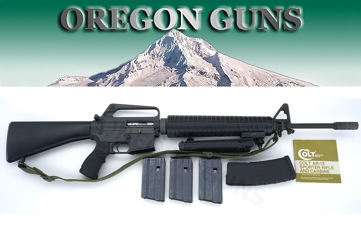 Colt SP1 AR15 AR-15 SPORTER SEMIAUTO RIFLE CAL .223 REM. PRE-BAN MFG ...