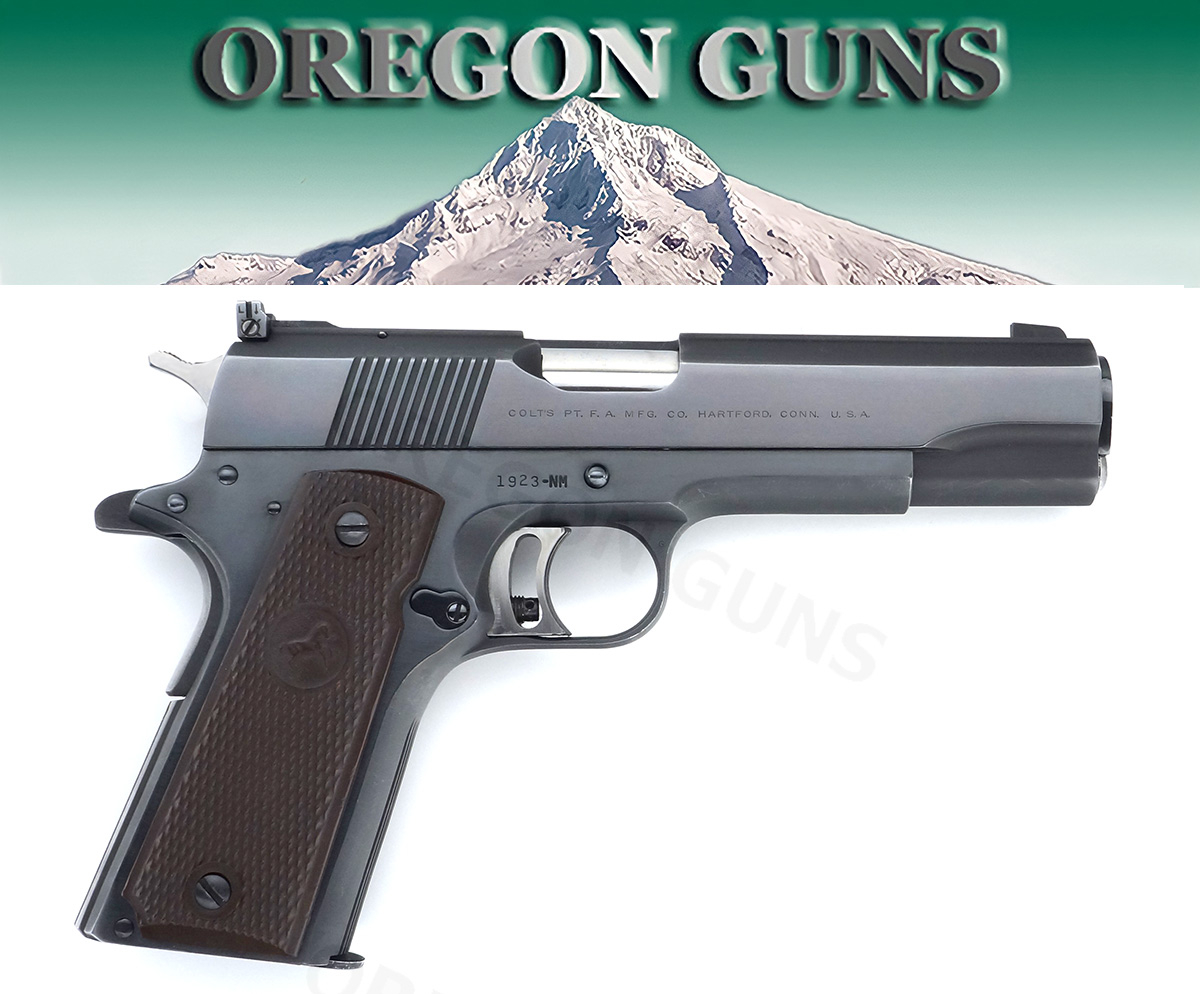 Colt MODEL 1911 NATIONAL MATCH .45 ACP MFG 1958 VERY EARLY EXCELLENT ...