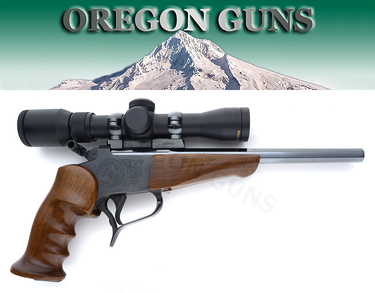 Thompson Center Arms CONTENDER SINGLE SHOT .221_FIREBALL WITH NIKON ...