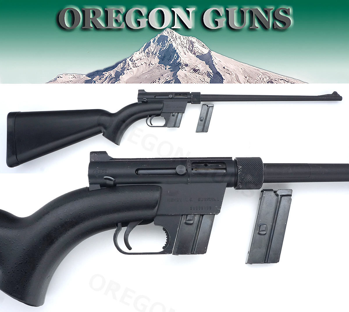 Henry U. S. SURVIVAL RIFLE H002S AR-7 .22 LR VERY LIGHT, COMPACT AND ...