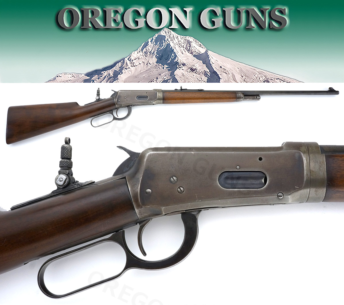 Winchester MODEL 55 LEVER ACTION TAKEDOWN RIFLE .32 WS MFG 1927 C&R OK ...