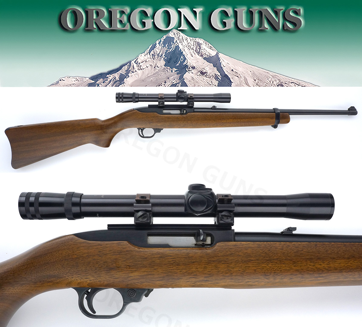 Ruger MODEL 10/22 WALNUT STOCK .22 LR CARBINE MINTY CONDITION W/WESTERN ...