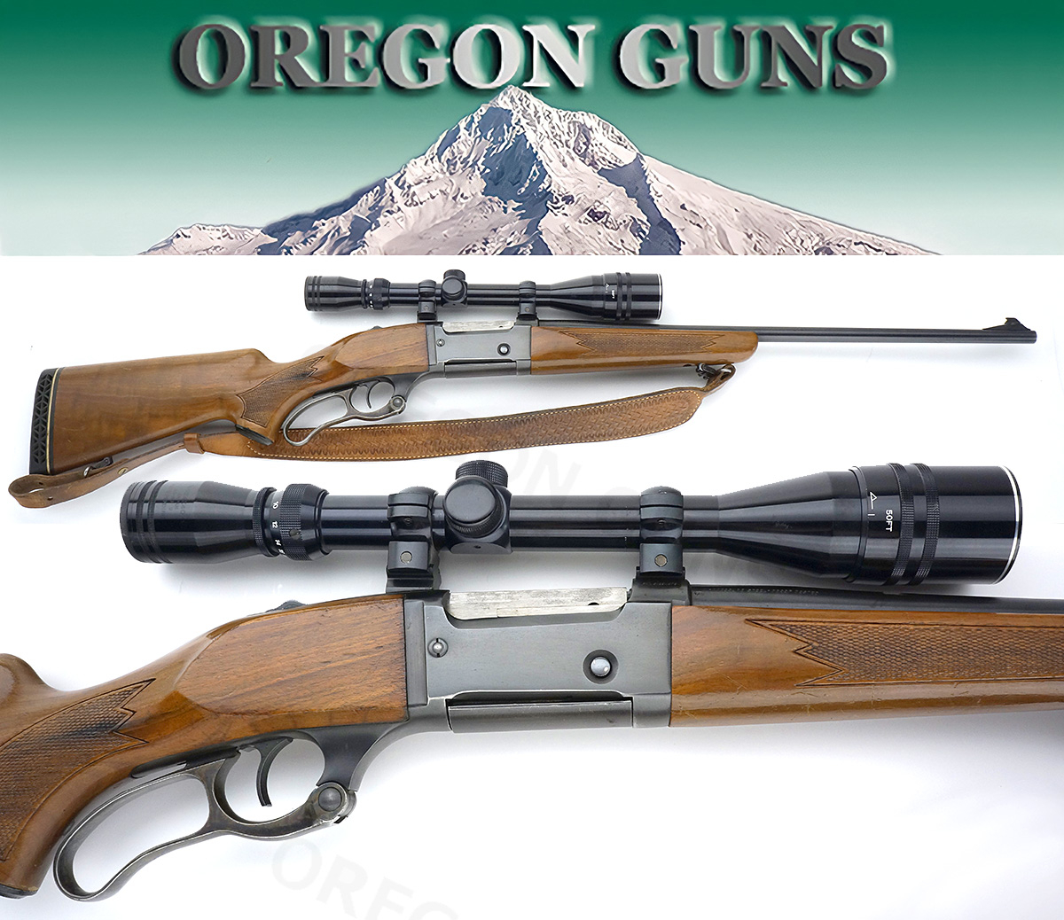 Savage MODEL 99C SERIES A LEVER ACTION RIFLE .308 WINCHESTER MFG 1965 C ...