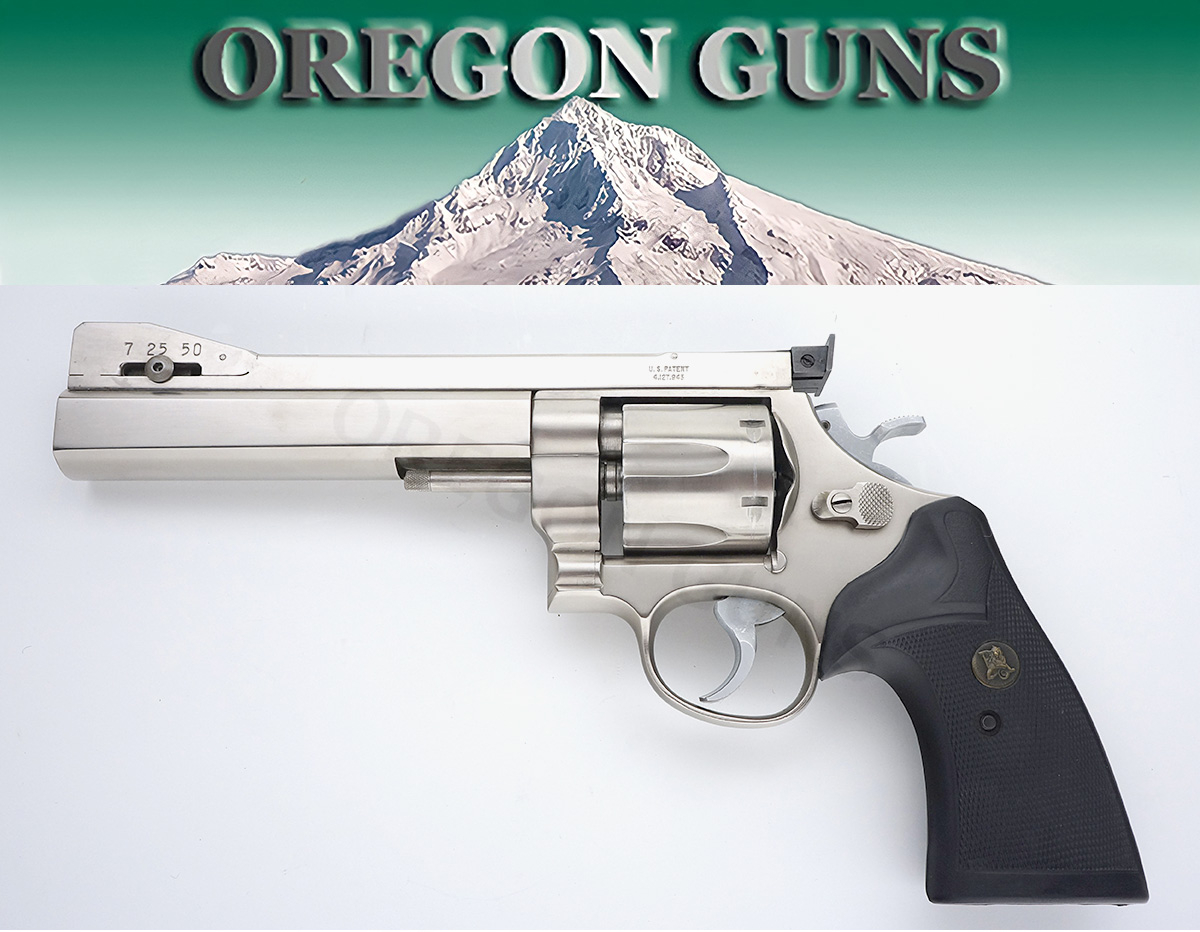 Smith & Wesson S&W MODEL 624 PPC POLICE PISTOL COMBAT STAINLESS ...