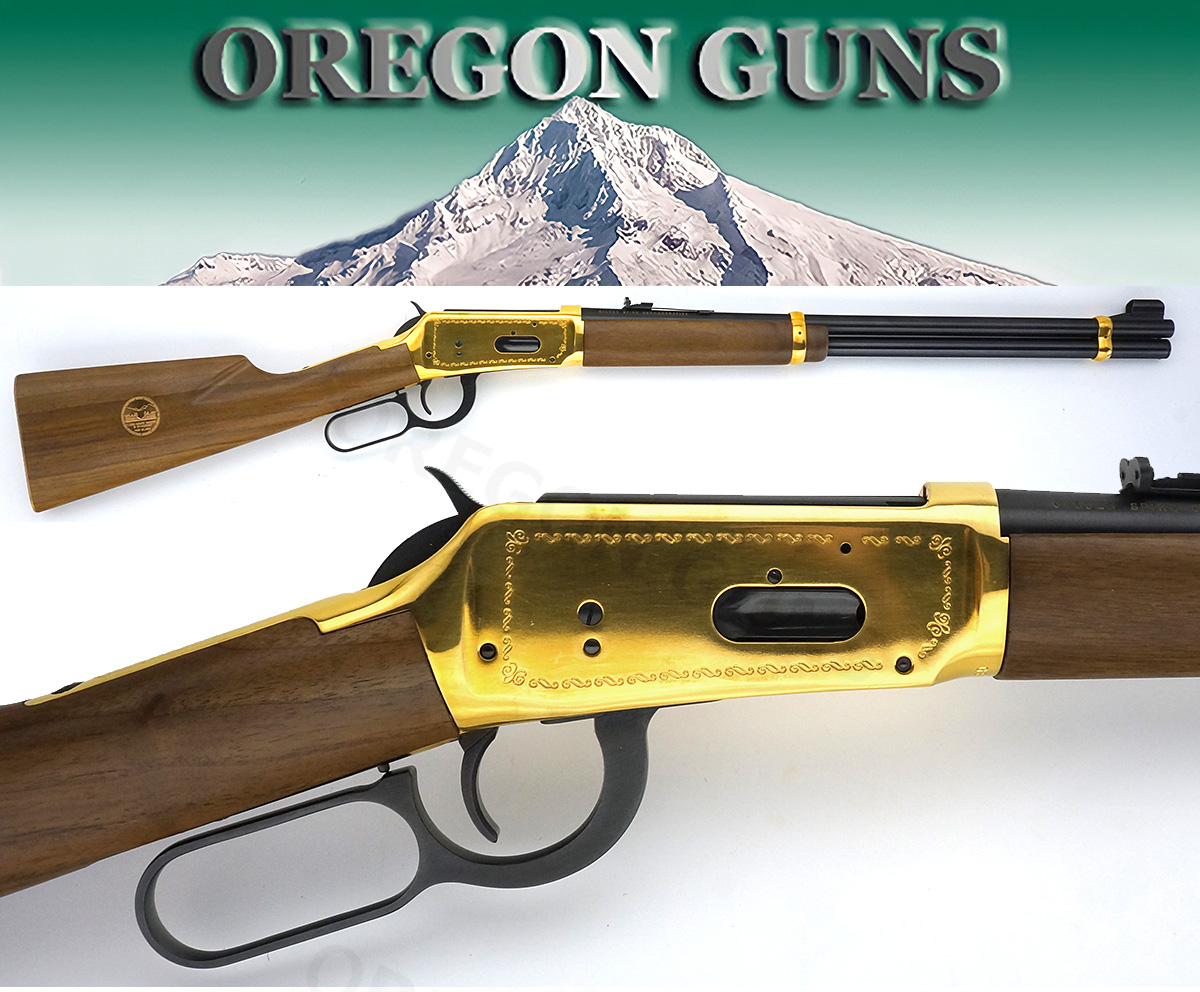 Winchester MODEL 94 CARBINE GOLDEN SPIKE COMMEMORATIVE LEVER ACTION ...