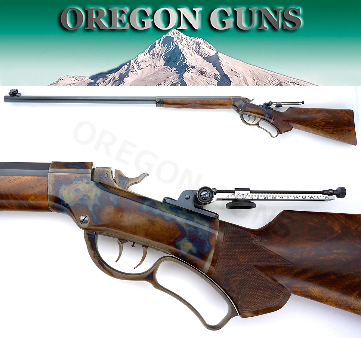 Ballard RIFLE 45-70 CAL. IN NEW CONDITION WITH HARD CASE SN# C254 .45 ...