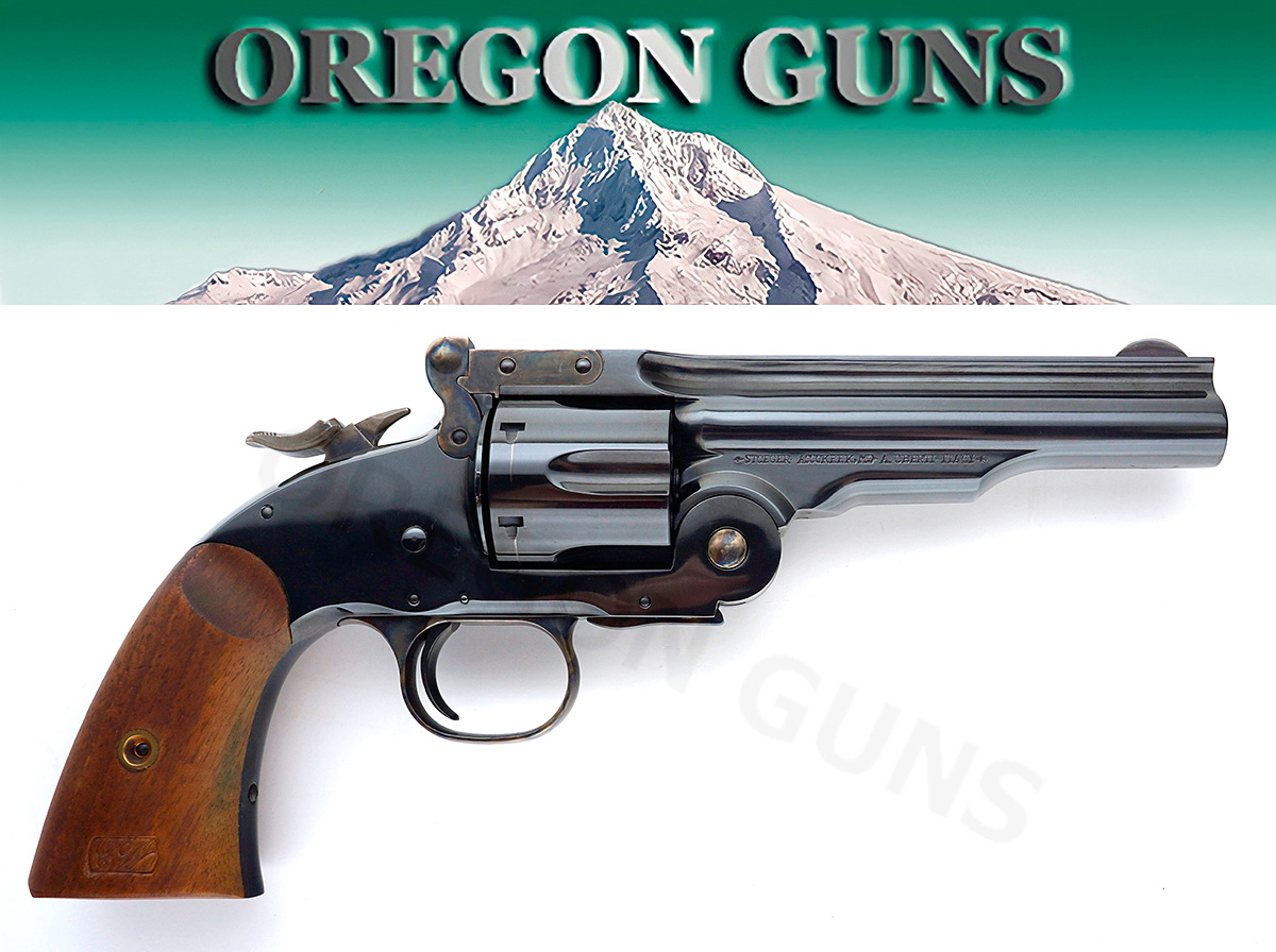 Uberti SCHOFIELD 1875 #3 TOP-BREAK 2ND MODEL REVOLVER .45 LC LNIB ...