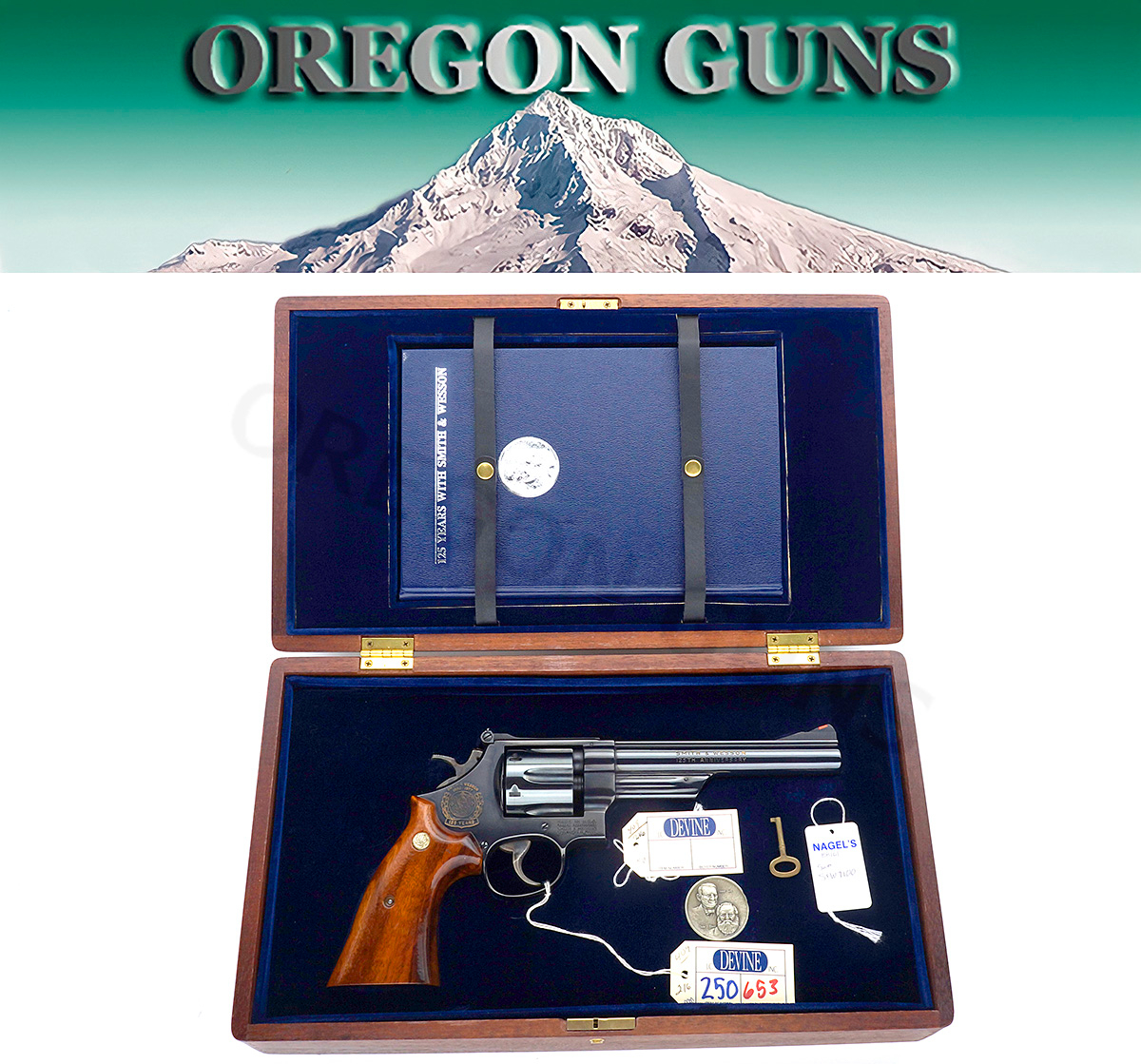 Pictures: Smith & Wesson S&W MODEL 25-3 125TH ANNIVERSARY .45 LC ...