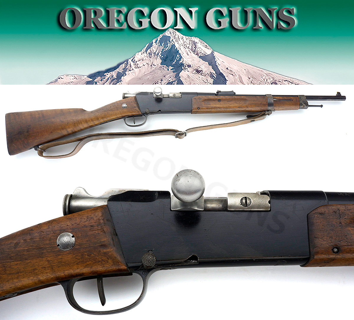 French MAS WWII LEBEL MODEL 1886 R35 BOLT CARBINE 8MM MFG 1939 C&R OK ...