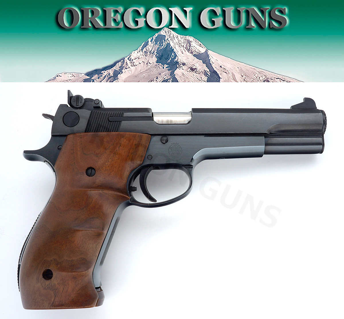 Smith & Wesson S&W MODEL 52-2 TARGET SEMIAUTO PISTOL 38 SPL. WADCUTTER ...