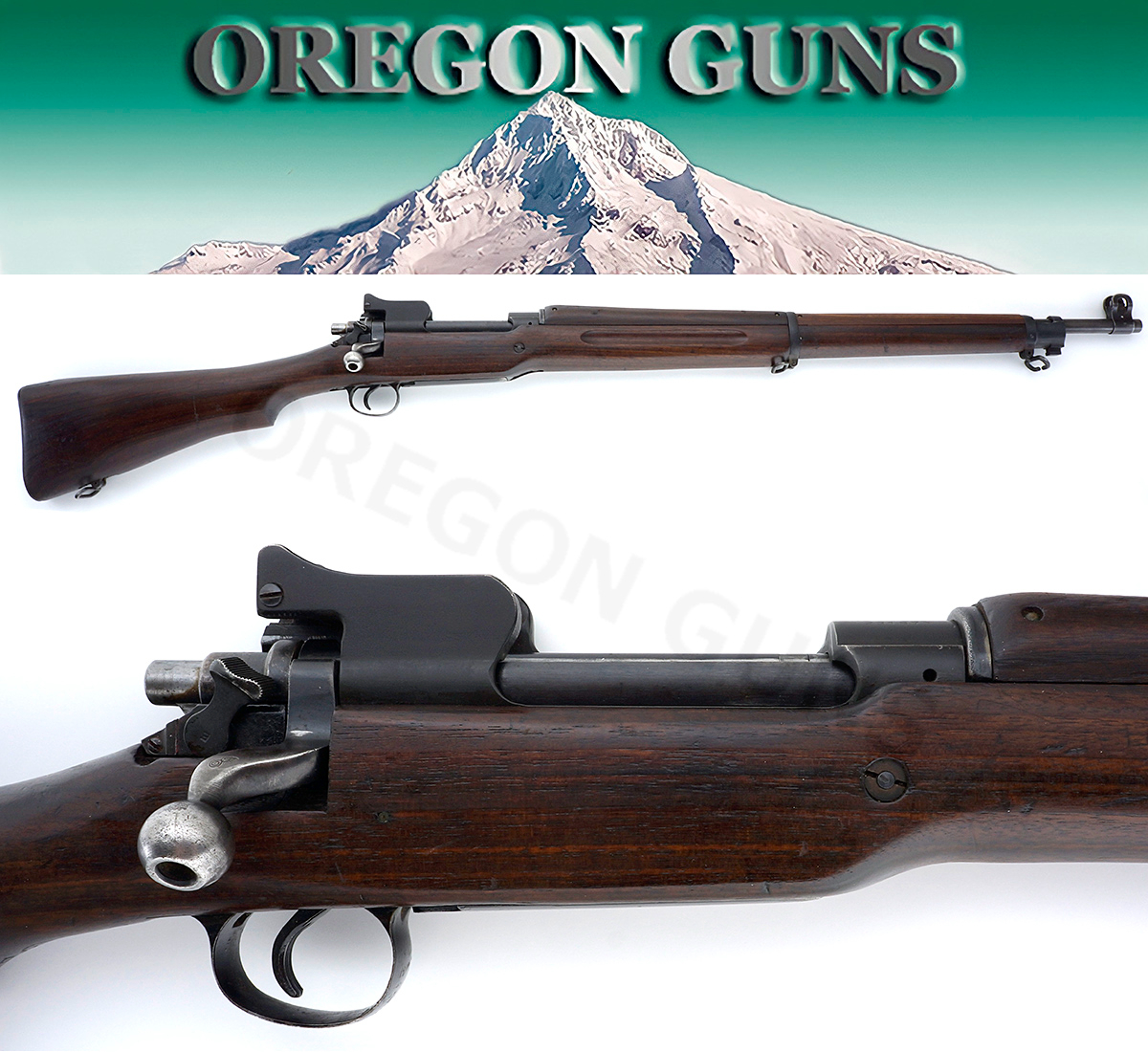 Remington WWI U. S. MODEL OF 1917 30-06 BOLT ACTION RIFLE MFG 1918 C&R ...