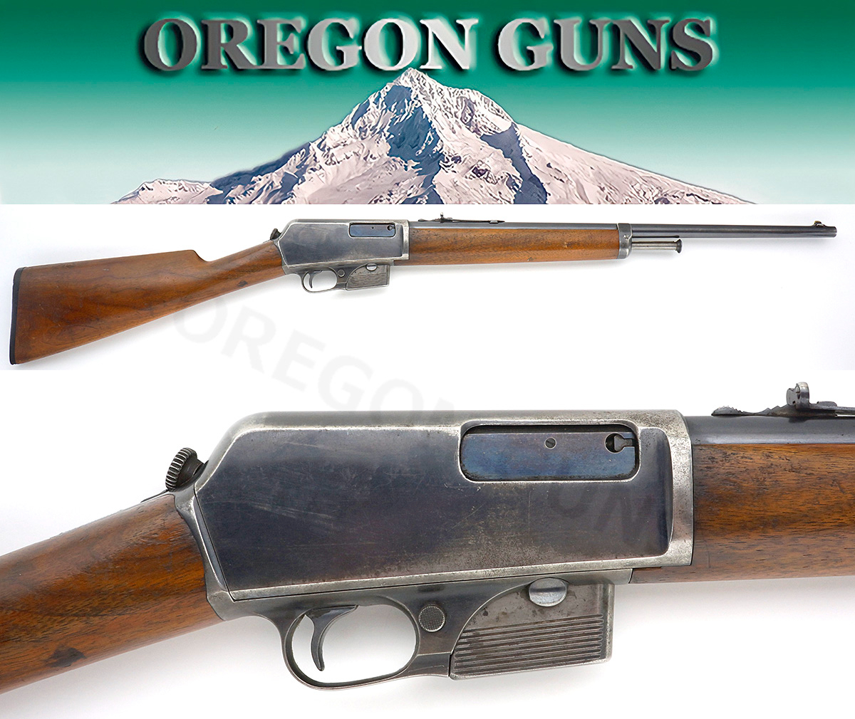 Winchester MODEL 1905 SELF-LOADING TAKE-DOWN RIFLE .32 SL MFG 1908 C&R ...