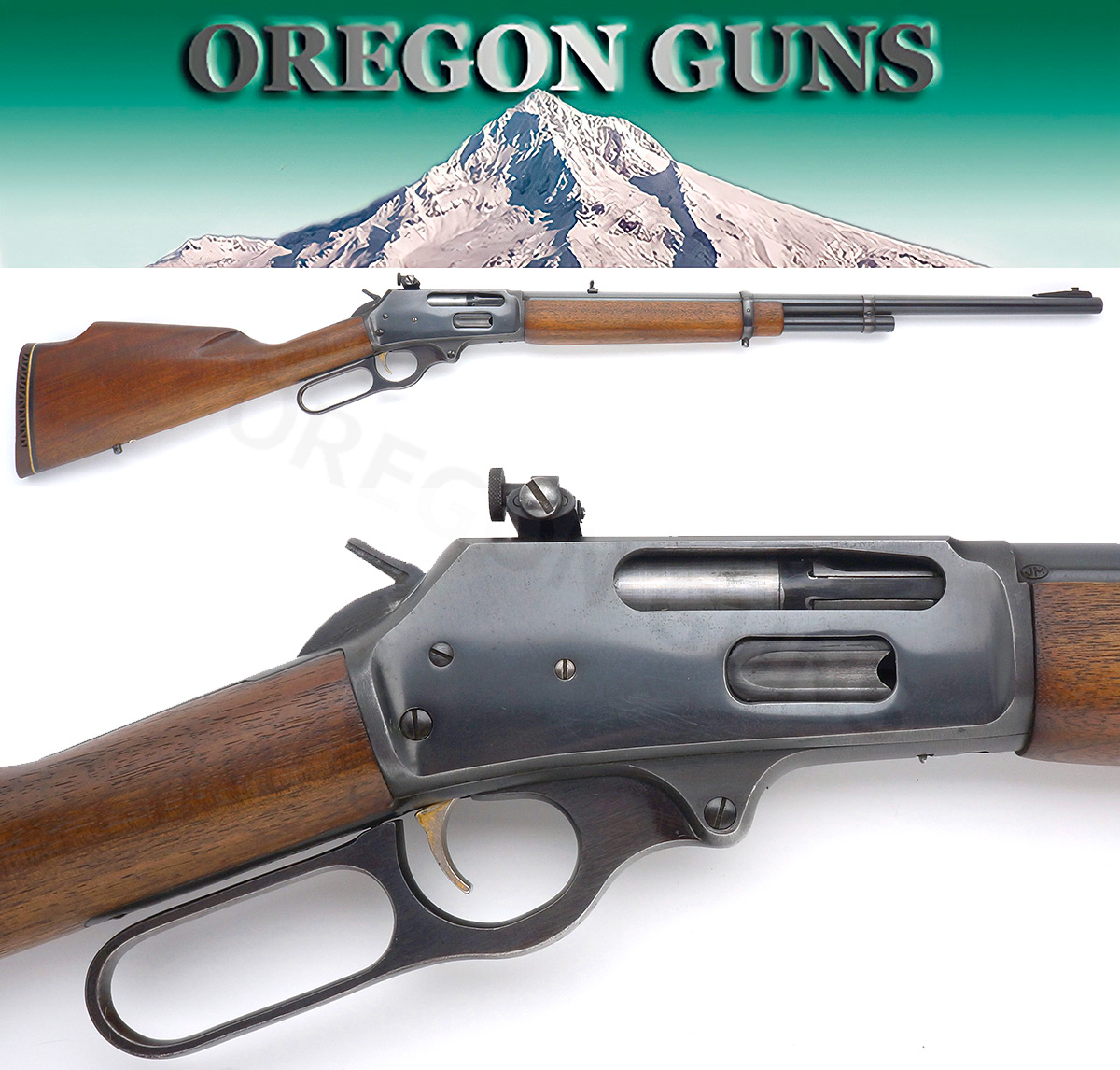 Marlin MODEL 444 LEVER ACTION RIFLE IN .444 MAR MFG 1967 EXCELLENT ...