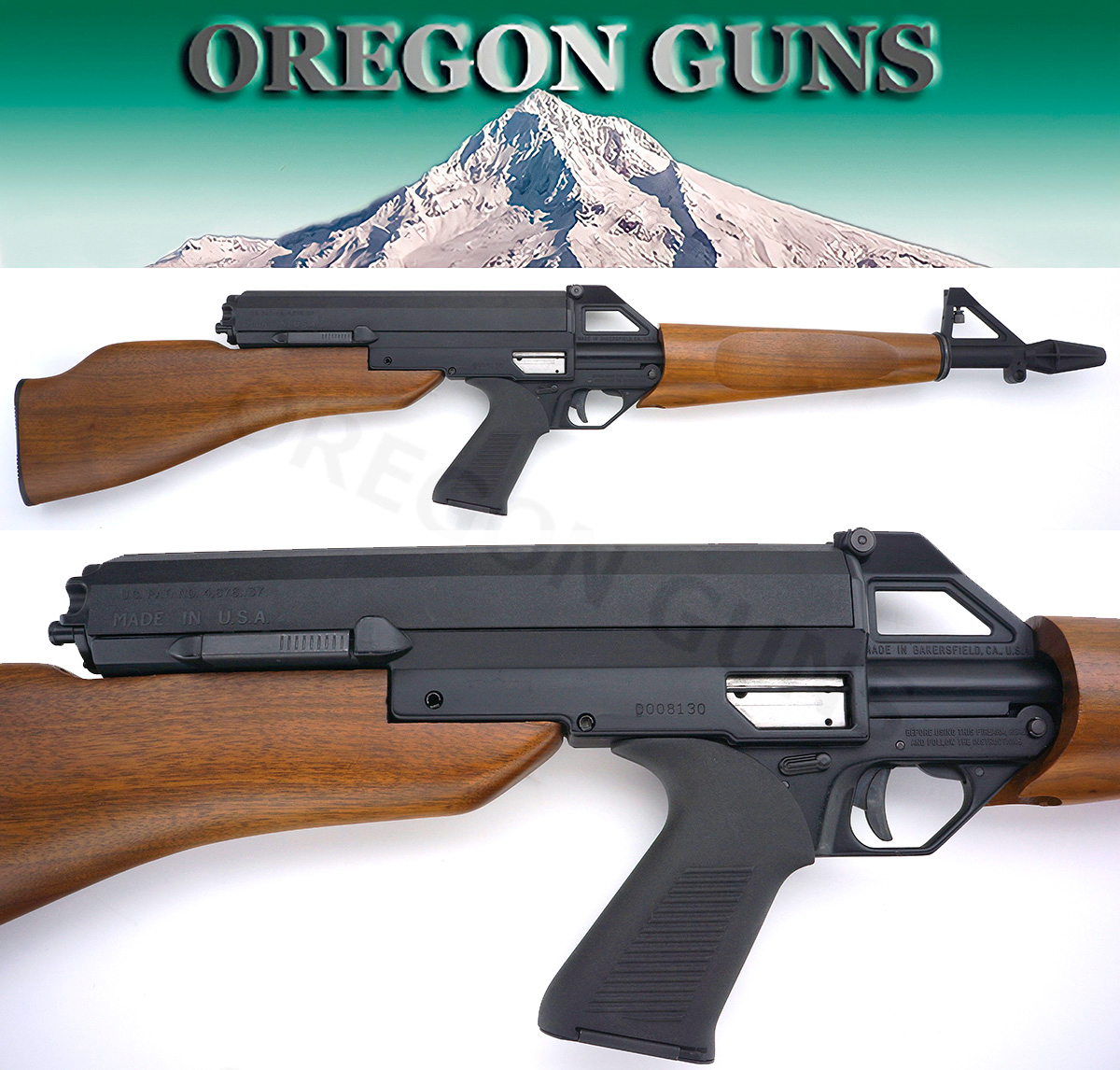 Calico -- MODEL M-100 TACTICAL SEMI CARBINE .22 LR HELICAL 100 ROUND MAGAZINE SN# D008130 ...