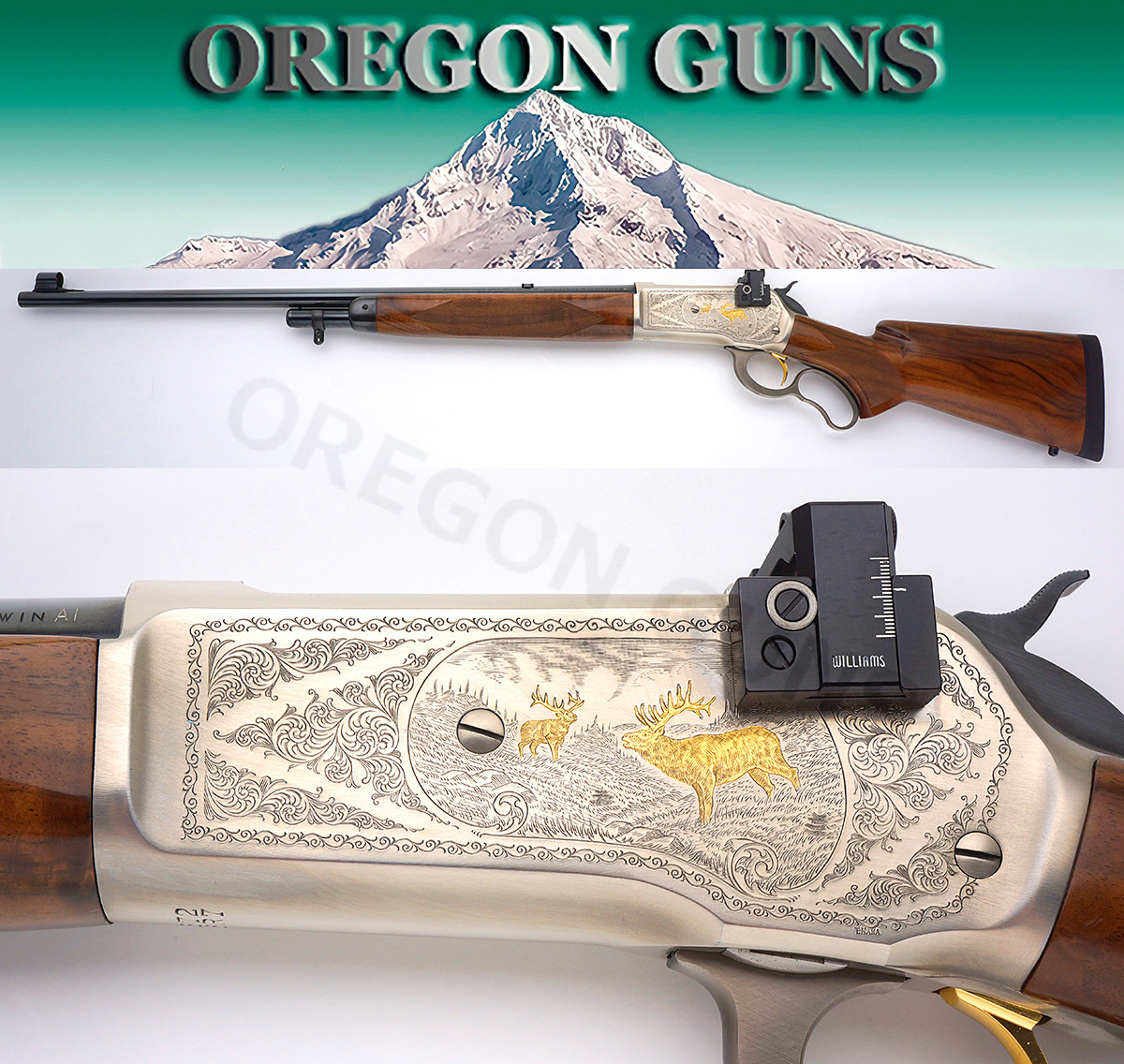 Browning -- MODEL 71 HIGH GRADE LEVER ACTION RIFLE .348 WINCHESTER ...