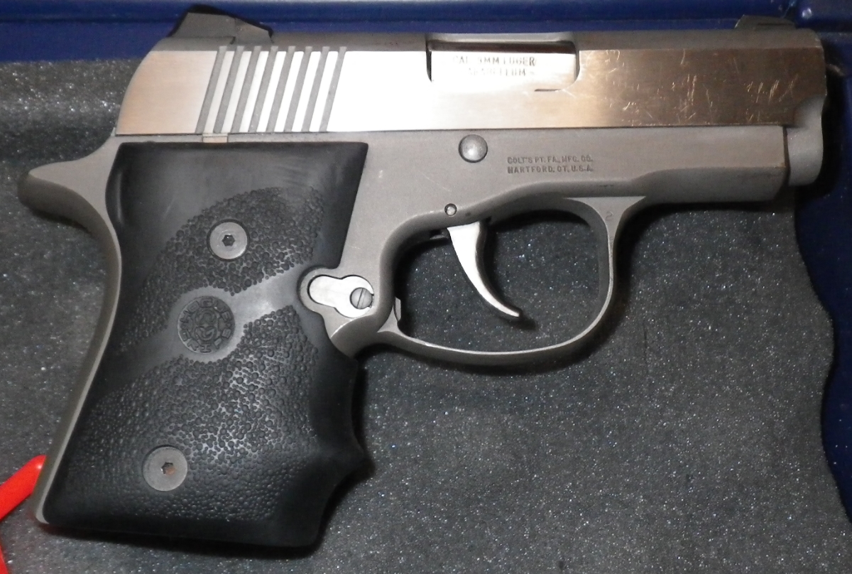 Colt Pocket Nine, Series 90, 9mm, 5 Mags, 3 Holsters 9mm Luger For Sale ...