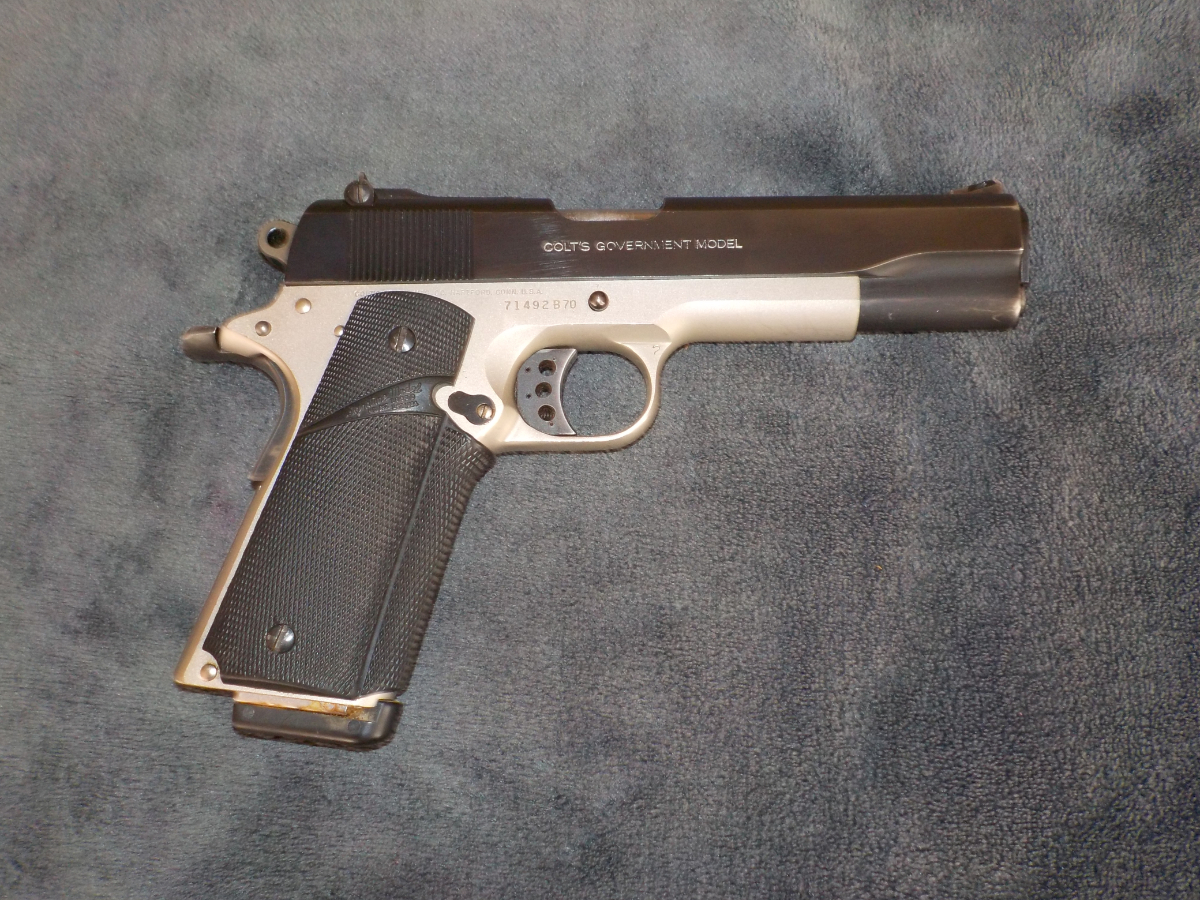 COLT 1911 2 TONE GOVERNMENT MODEL MK IV/SERIES 70 45ACP .45 ACP ...