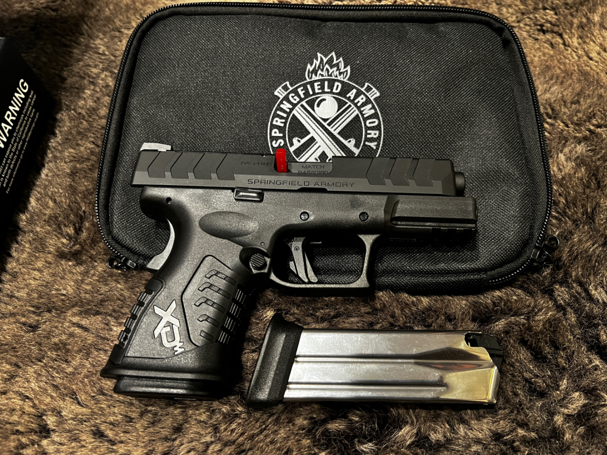 Springfield Armory XDME 3.8 9mm BLACK COMPACT ELITE OSP 9mm Luger ...