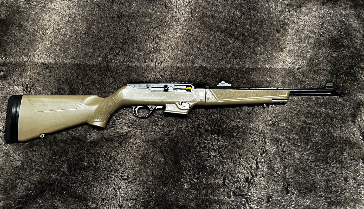 Ruger PC Carbine 17 Rounds Olive Drab Green 16.1 barrel 9mm Luger ...