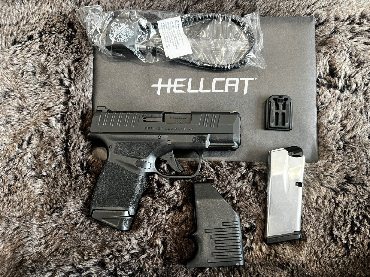 Springfield Armory HELL CAT MICO-COMPACT 9mm Hand Gun 3 Low Capacity ...