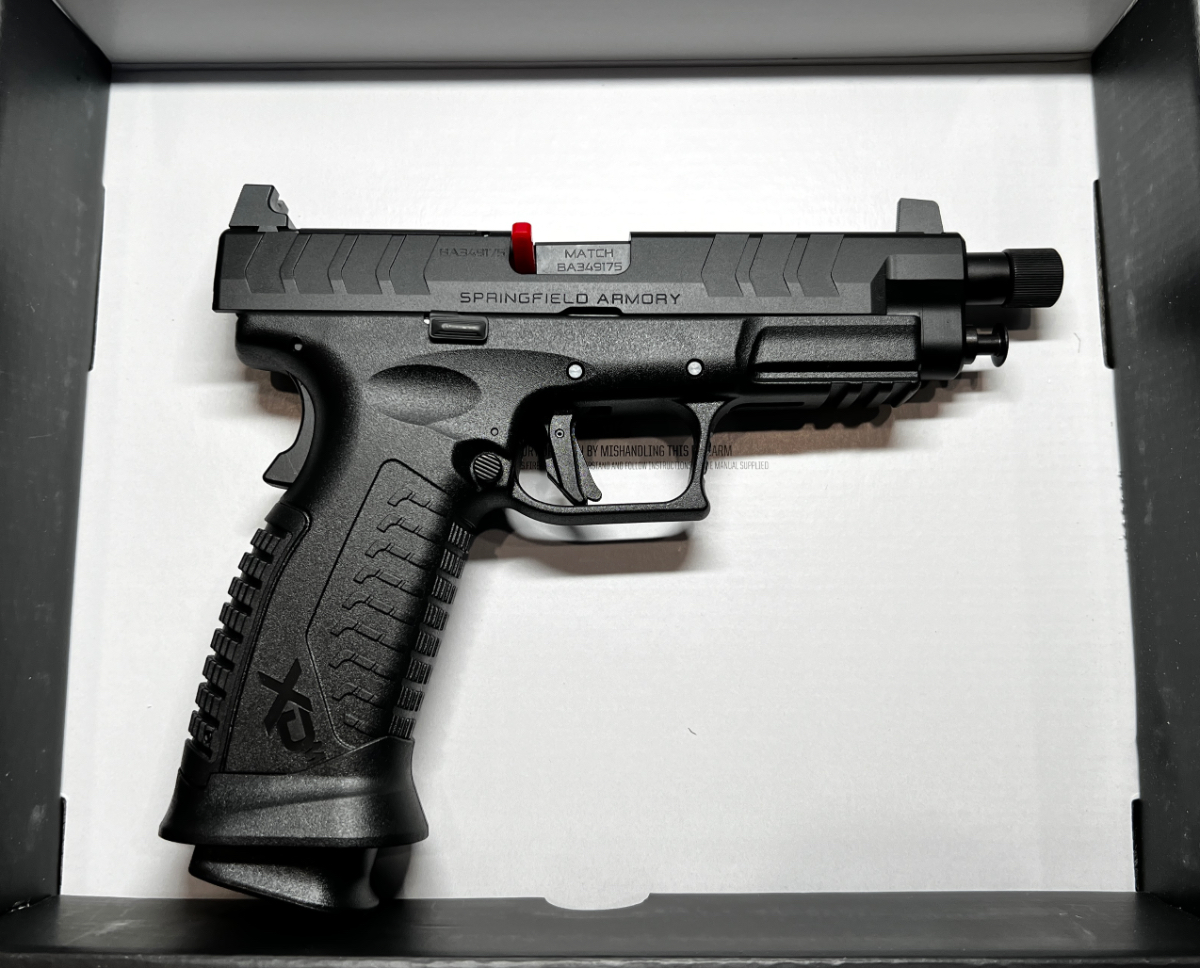 Springfield Armory XD-M Elite OSP Threaded 4.5 Barrel 9mm 9mm Luger ...