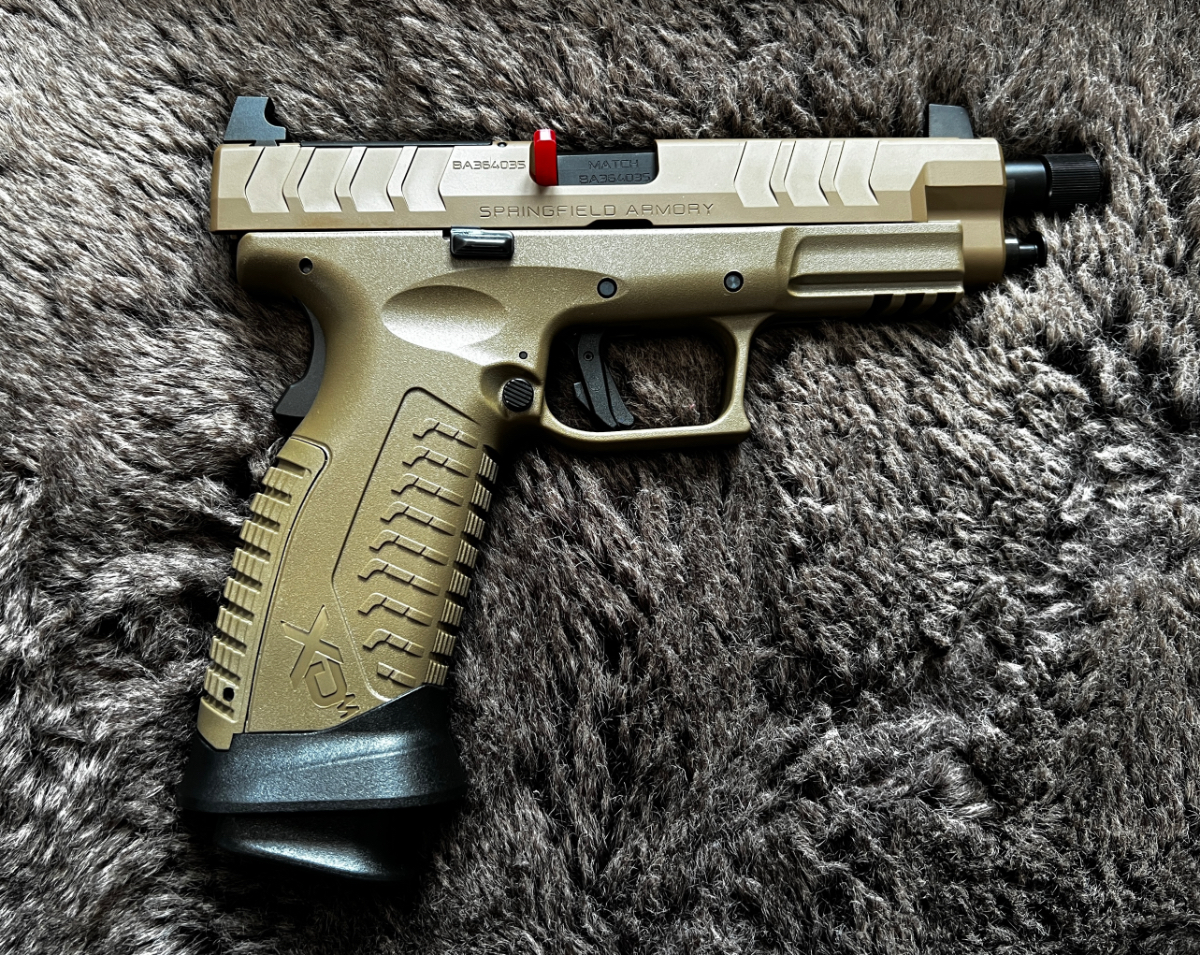 Springfield Armory XD-M Elite Desert FDE OSP 9mm 4.5 Threaded Barrel ...