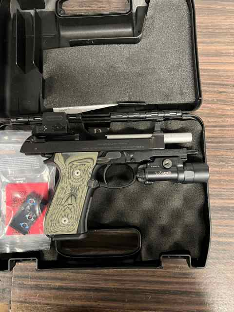 Italy Italian Beretta 92 w/ LTT RDO & Trigger 9mm Luger 17253111 ...