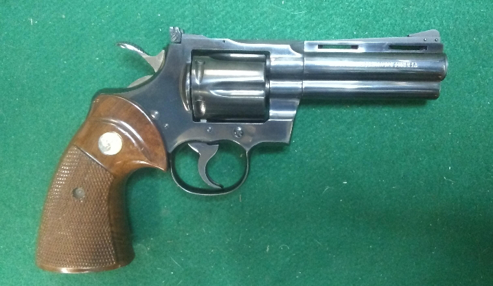 Colt Python 4" Barrel.357 Magnum. 17344002 - GunAuction.com