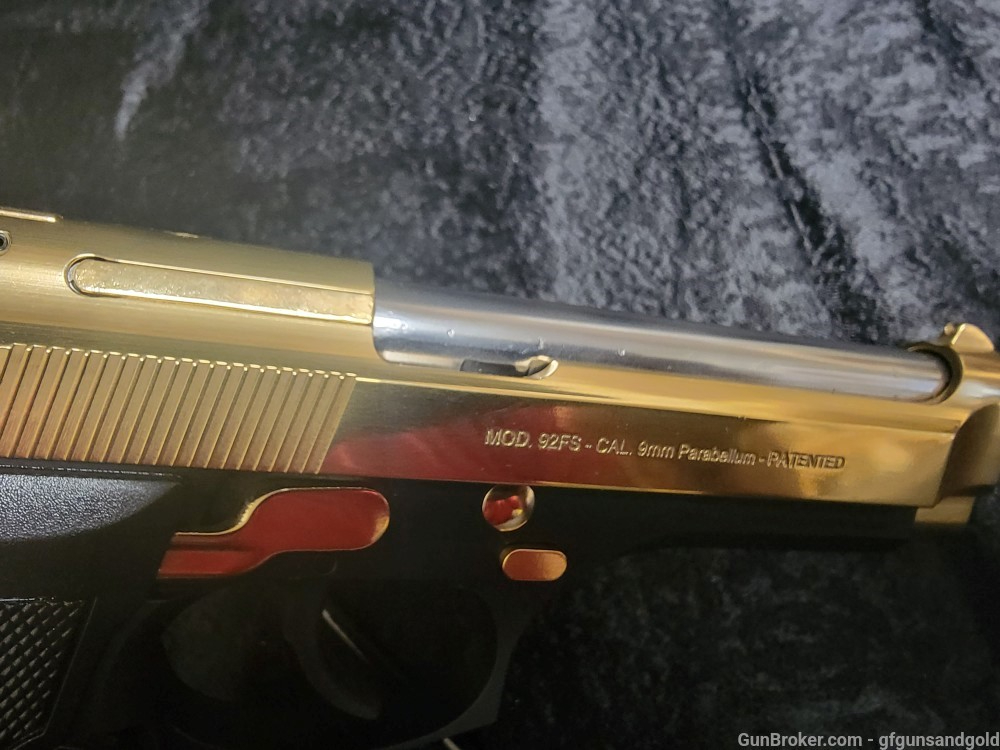 GLOCK G19 GEN 5 CUSTOM 24KT GOLD AND NICKEL PLATED WITH PINK GRIPS 9mm ...