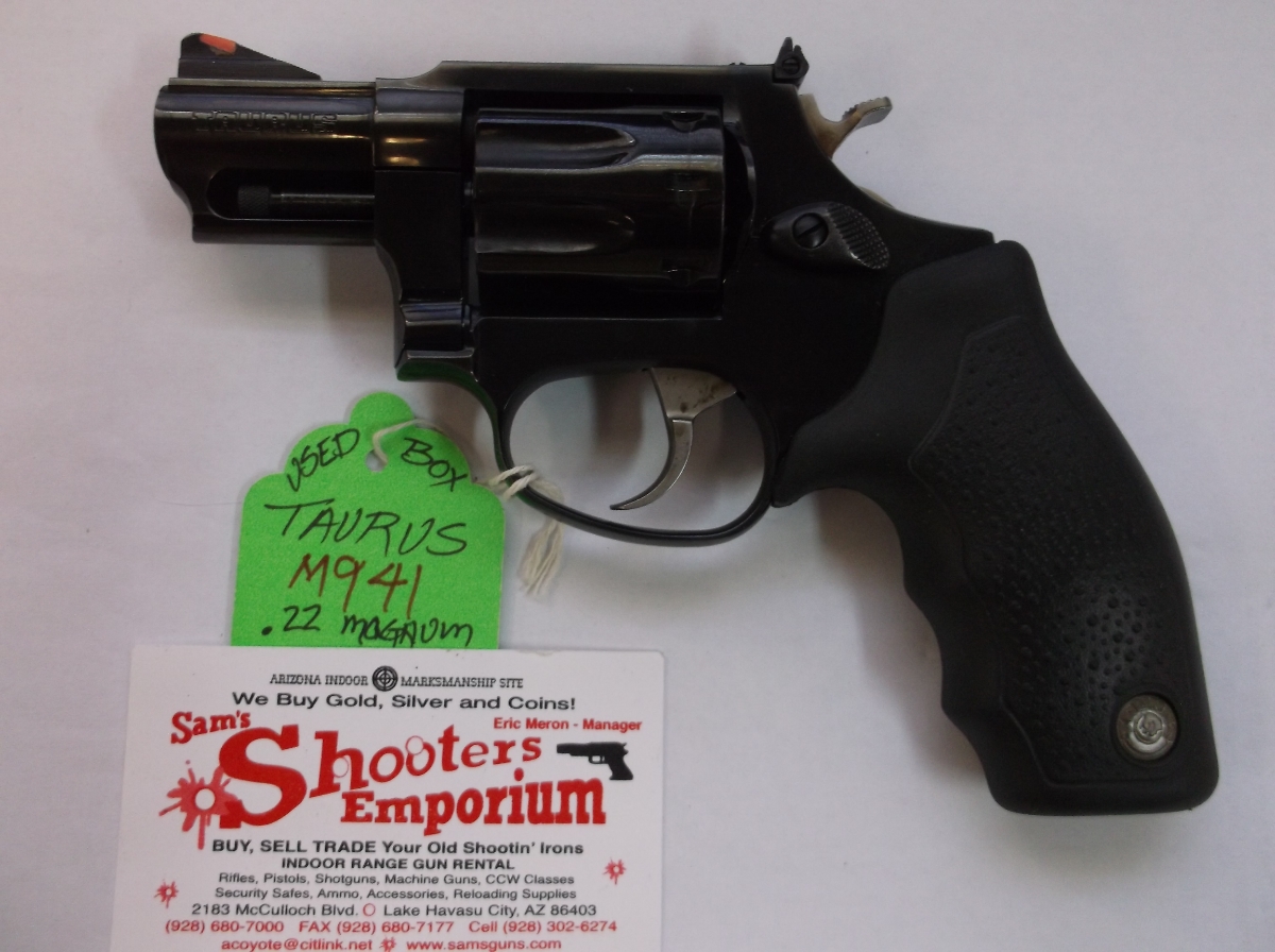 Taurus Model M941 With Original Box, Manual, And 2 Keys For Locking ...