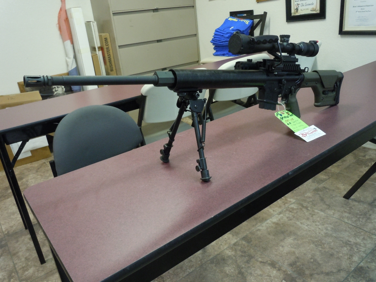 Spike's Tactical Model ST15 Nikon P-223 with M-223 Mount Barska Laser ...