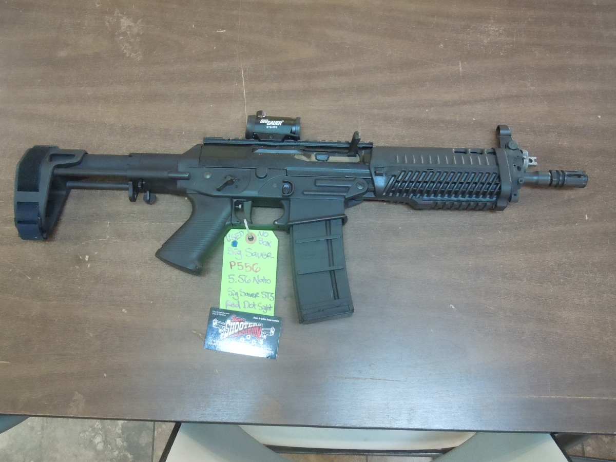 Model P556 Sig Sauer Sts Red Dot Sight (Sold) (Sold) (Sold) (B9810-19 ...
