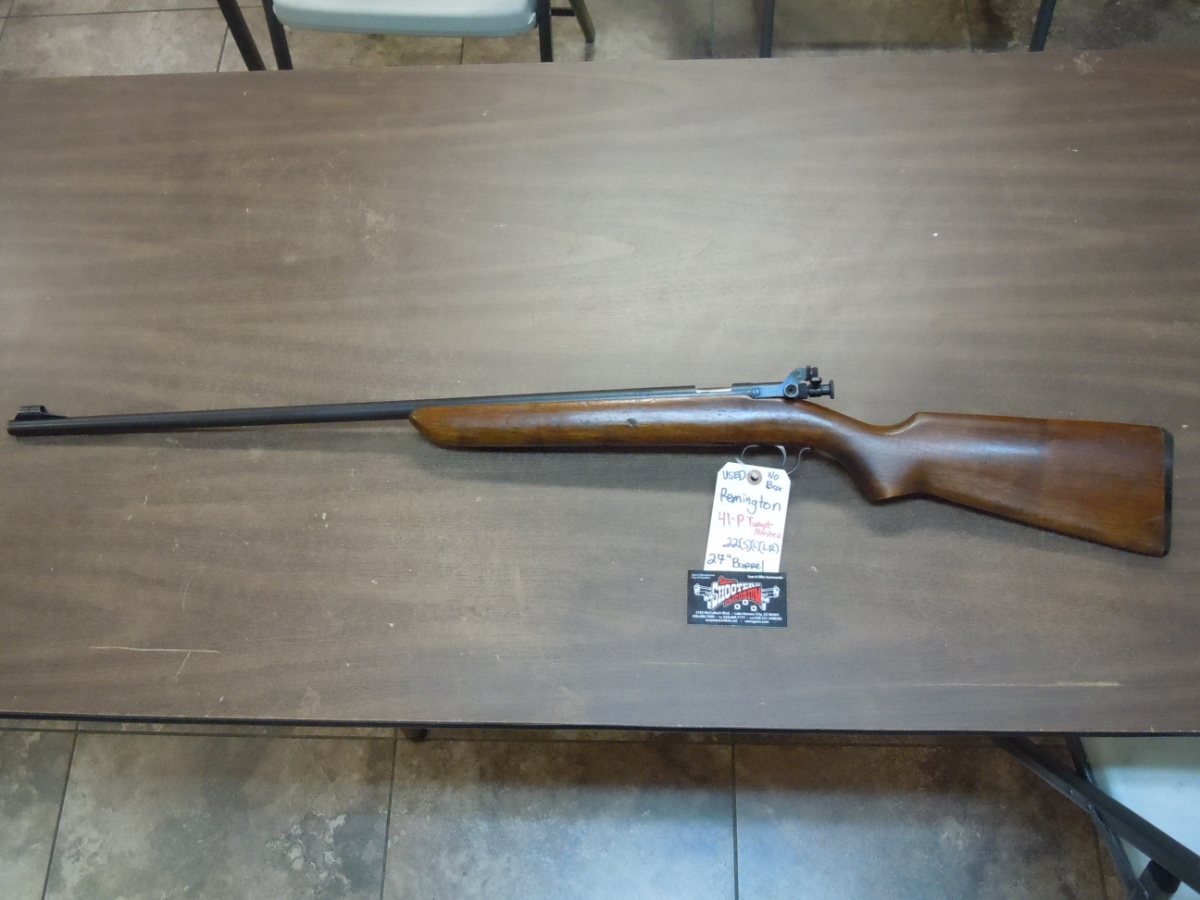 Remington Model 41P Targetmaster 27" barrel Dated between 1936-1939 ...