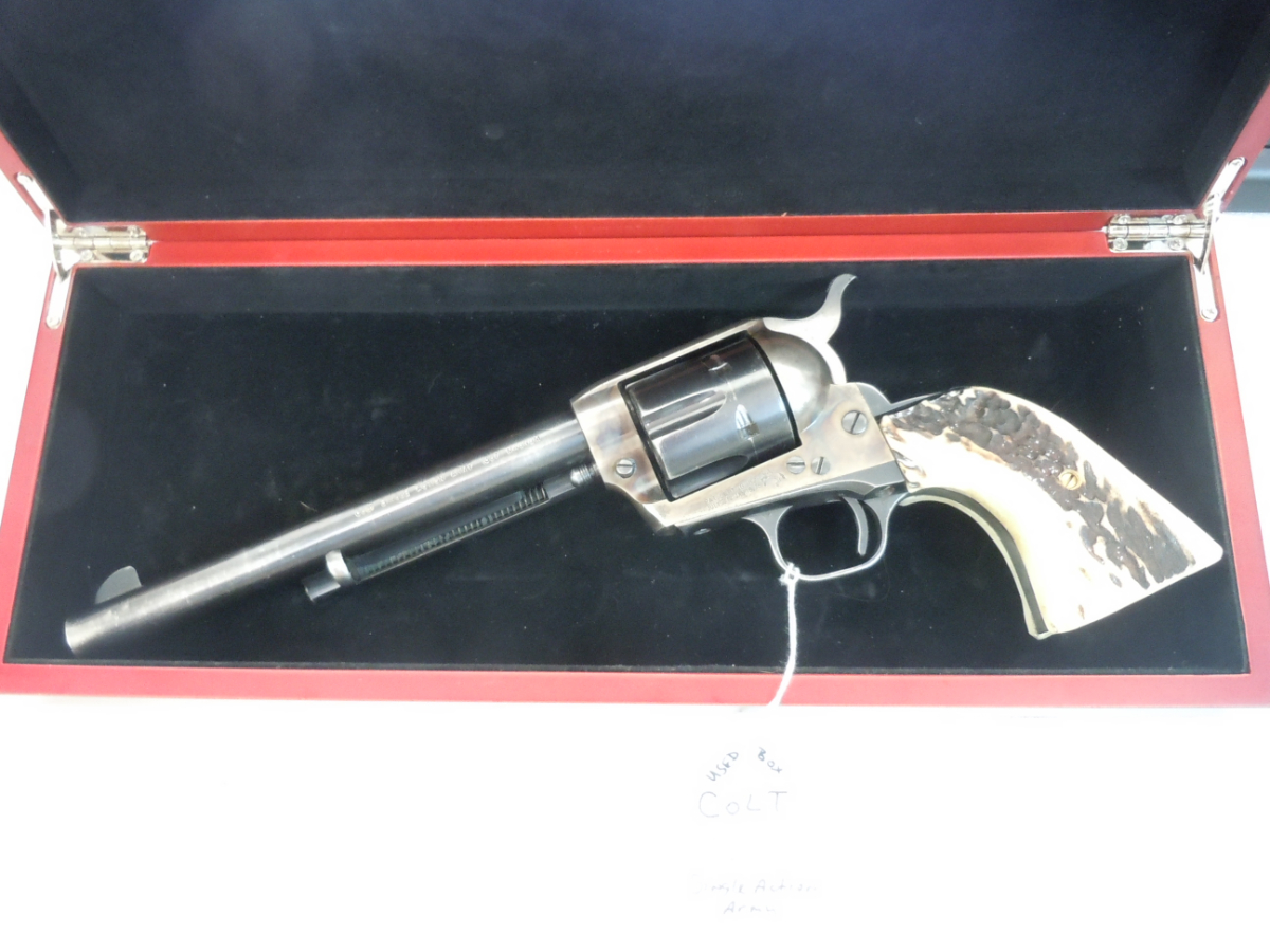 Colt Second Generation Single Action Army Case Hardened Receiver (C2517 ...