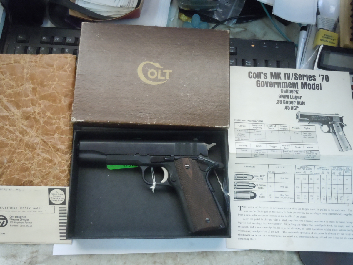 Colt Government 1911 MK IV/Series 70 one 7 round magazine original ...