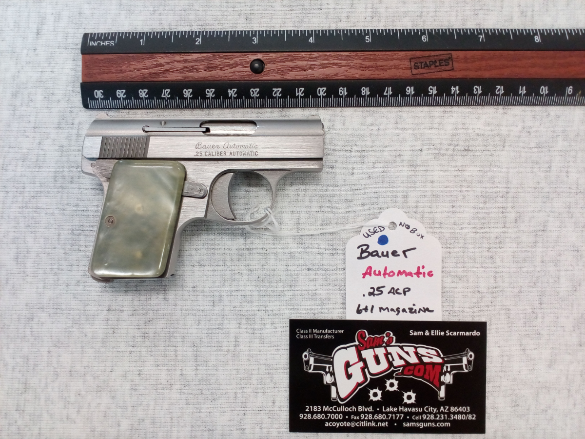 American Tactical Imports ATI Bauer Automatic pistol .25 ACP w/ 6 round ...