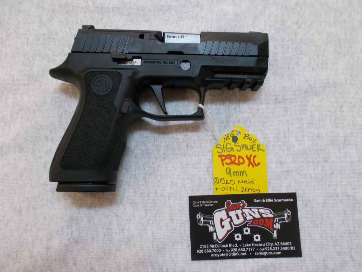 SIG Sauer P320 XC w/ two 15-round mags & M. O. S. (C4524-23) 9mm Luger ...
