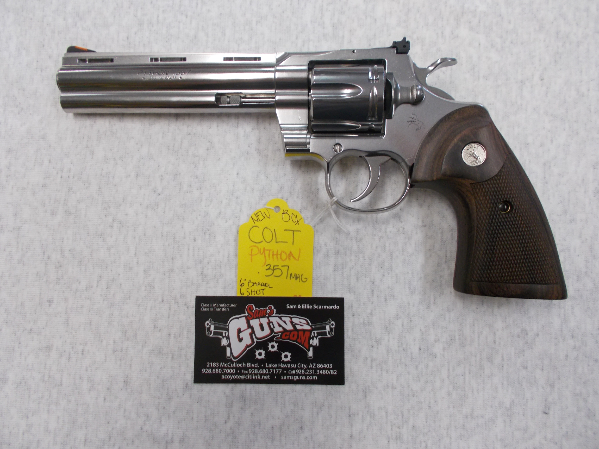 Colt Python w/ 6" Barrel (C4682-23) .22 LR 17298877 - GunAuction.com