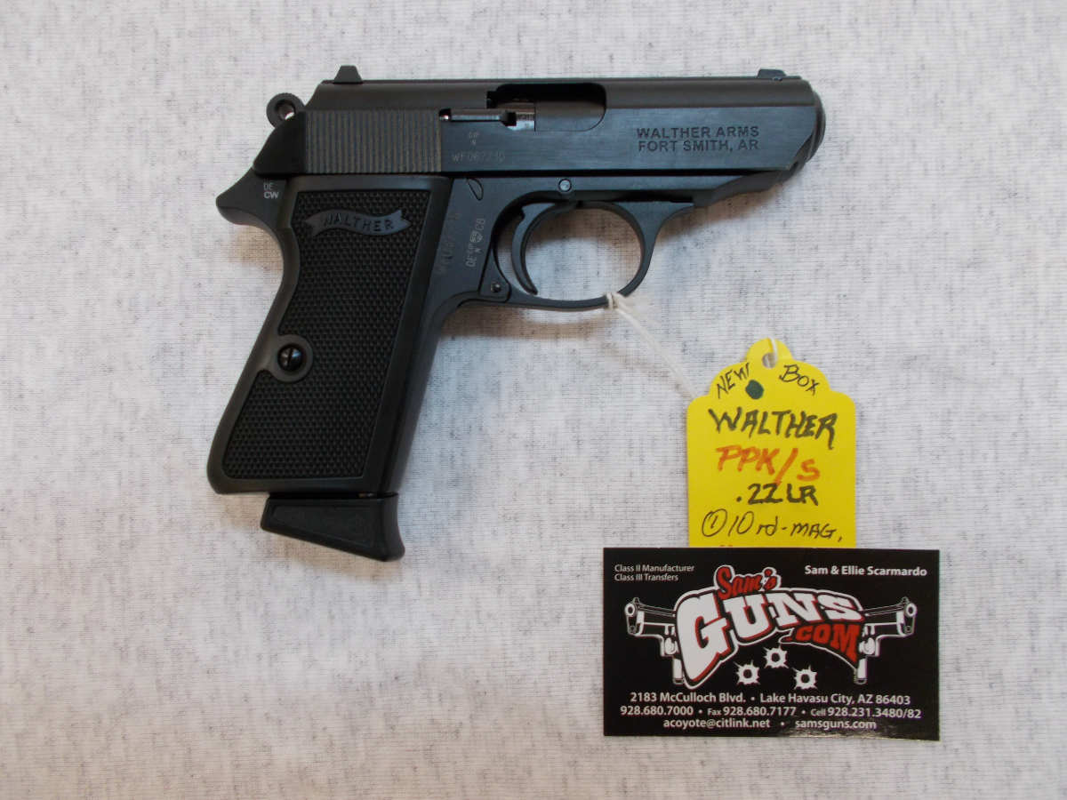Walther PPK/s .22LR w/ one 10-round mag (C3628-22) .22 LR 17315292 ...