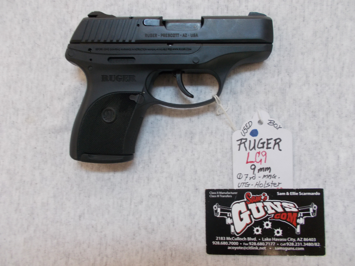 Ruger LC9 w/ UTG Holster (C4433-22) .22 LR 17318357 - GunAuction.com