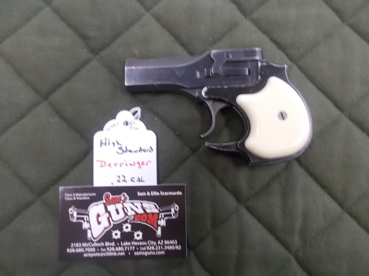 High Standard Derringer MOD D-100 .22LR (C5427-24) .22 LR 17366166 ...