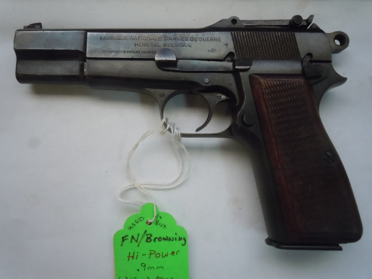 FN/Browning Hi-Power Pre War Hi-Power with German stamps (C3986-22) .22 ...
