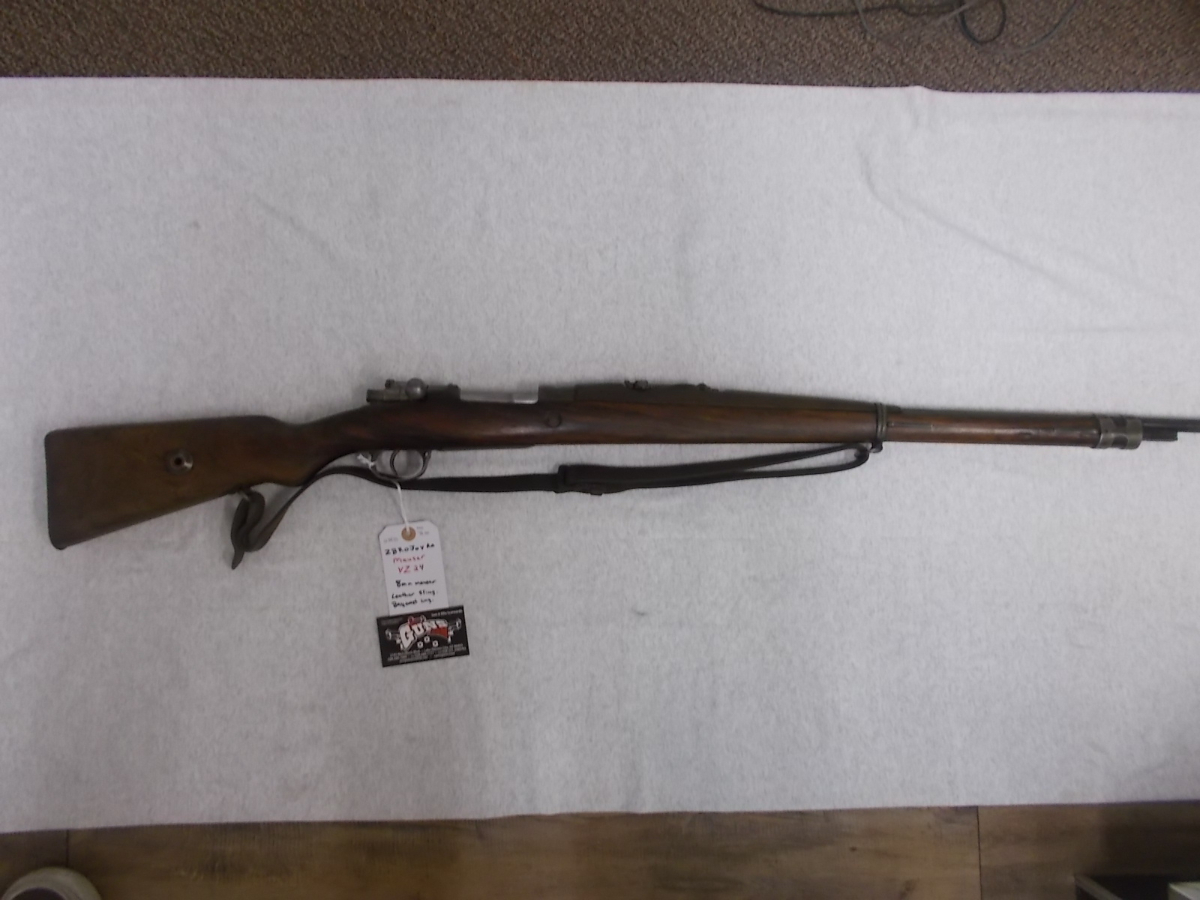 Browning mauser VZ 24 w/ Leather sling and bayonet lug (C5502-24) 12 GA ...