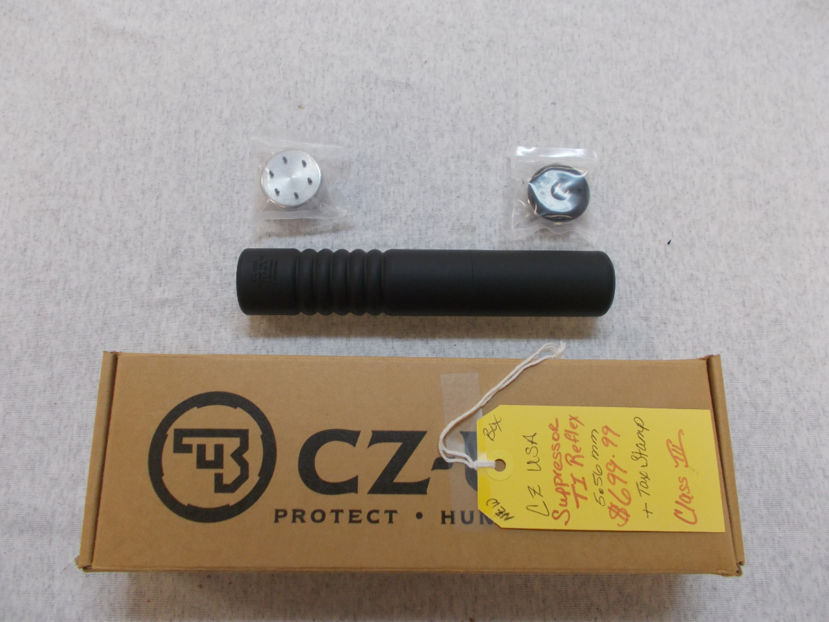 Gemtech TI Reflex Suppressor for 5.56 NATO 5.56mm NATO 17374103 ...