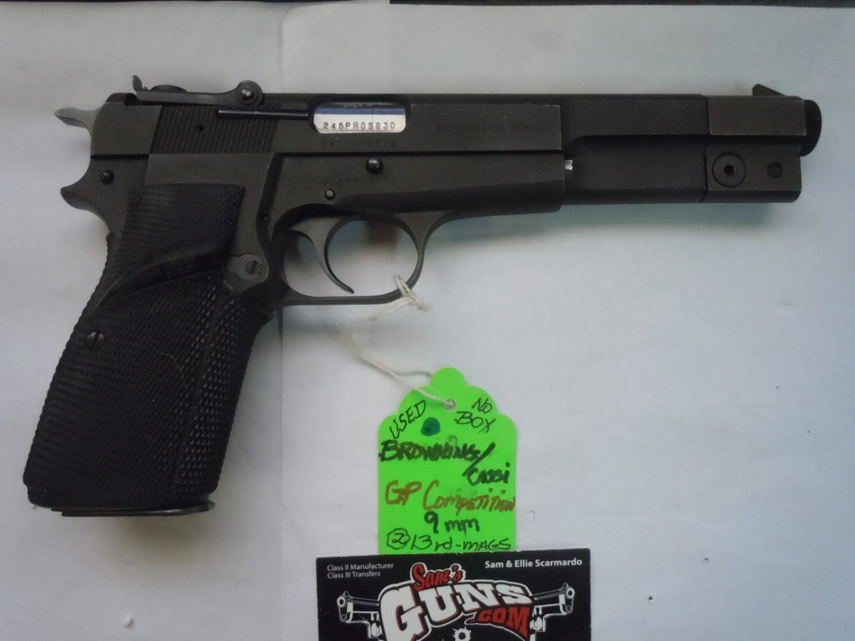 Browning GP Competition 6" Barrel two 13 round magazines cleaning rod ...