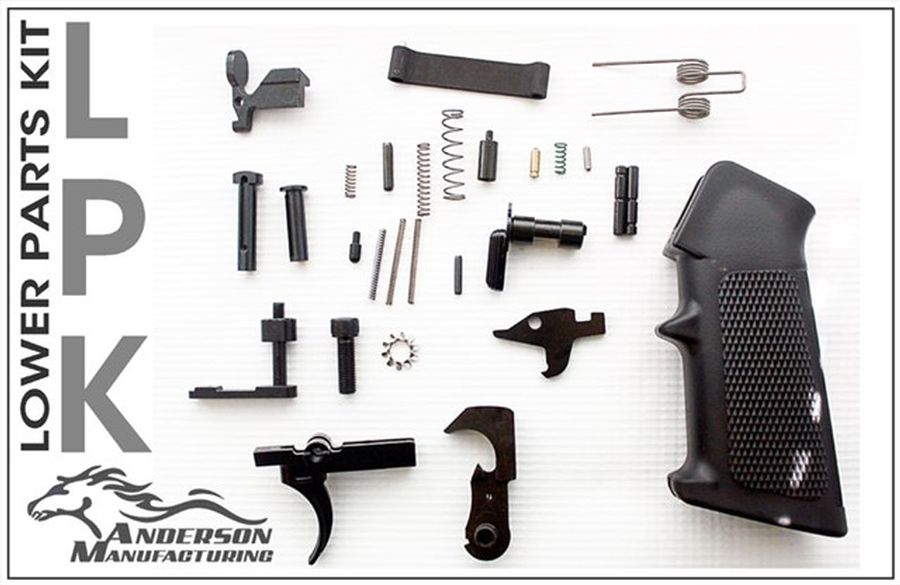 Anderson Manufacturing Ar Lower Receiver Parts Kit For Sale at ...