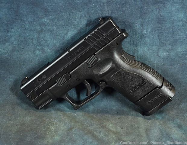 Smith & Wesson SPRINGFIELD XD-9 SUB-COMPACT - CAL 9MM 9mm Luger ...